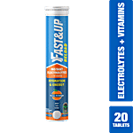 Buy Fast&Up Reload Electrolyte Energy & Hydration Drink - Effervescent Tablets - Orange Flavour ...