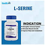 Buy Healthvit L-Serine Capsule - Strengthens Immune System & Muscle ...