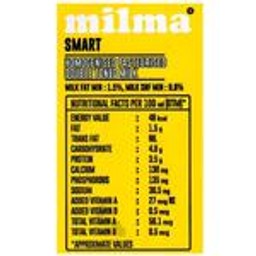 Buy MILMA Smart Milk - Homogenised Pasteursied Double Toned Online at ...