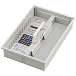 Buy Inomata Multipurpose Storage Box With Compartments & Slide-Out Tray ...