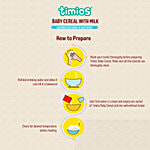 Buy Timios Baby Cereal With Milk - Wheat Banana, 8+ Months Online at ...