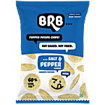 Buy BRB Popped Potato Chips - Salt & Pepper Flavour Online at Best ...