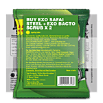 Buy Exo Safai Scrubber Combo (Bacto Scrubber X2, Safaii Steel Scrubber ...
