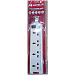 Buy Havells 240V 6A Four-Way 1440W Extension Board - AHLKLCW064 Online ...