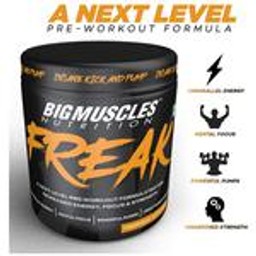 Buy Bigmuscles Nutrition Pre-Workout Formulation - Freak, Tropical ...