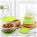 Buy Asian Dryfruit/Pasta Plastic Storage Dabba/Containers Set Super ...