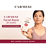 Buy Carmesi Facial Razor For Women - Provides Instant & Painless Hair ...