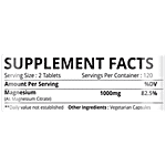 Buy Simply Nutra Magnesium Citrate Dietary Supplement Tablet - For ...