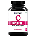 Buy Simply Nutra Vitamin B Complex Dietary Supplement Tablet - For Energy, Brain Support Online ...
