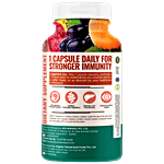 Buy Nature Life Nutrition Plant Based Immunity Booster Dietary Supplement Capsules - For ...