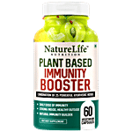 Buy Nature Life Nutrition Plant Based Immunity Booster Dietary Supplement Capsules - For ...