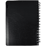 Buy Cubic Wiro Notebook - Ruled, Single Line, Black, A5, 160 Pages ...