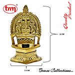 Buy Trm Diya Stand - Kaamakhshi Lakshmi, Brass Lamp/Deepa Stand Online ...