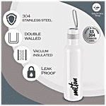Buy Milton New Smarty 900 Thermosteel Bottle - Long Lasting, Leak Proof ...