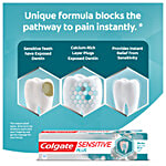 Buy Colgate Sensitive Plus Toothpaste - With Pro Argin Formula, For ...