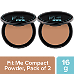 Buy Maybelline New York Fit Me Compact Powder, 310 - With SPF 28, Oil ...