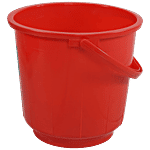 Buy Cello Plastic Super Bucket - Red, Delux 5001 Online at Best Price ...