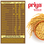 Buy Priya Rice Bran Oil - 100% Physically Refined Online at Best Price of Rs 129.19 - bigbasket