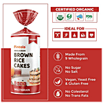 Buy Pintola Brown Rice Cakes - Whole Grain, Organic, Vegan, No ...
