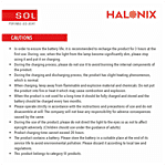 Buy Halonix Rechargeable LED Torch - Polycarbonate, Sol, Emergency ...