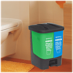 Buy Milton - Spotzero Garbage Bin - For Dry & Wet Waste, Easy To Use ...