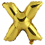 Buy Bvishal Foil Alphabet Balloon - Letter X, Party Decor, For Birthday ...