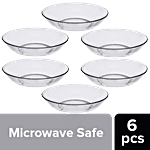 Buy Duralex Lys Clear Calotte Plate Set - Chip Resistant, Durable ...