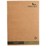Buy Rescript Recycled A4 Size Notebook - 80 Pages, Ruled, Single Line ...