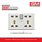 Buy GM Universal Multi-Plug - Polycarbonate, 4 Way 3 Pin, 3018 Online ...