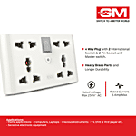 Buy GM Universal Multi-Plug - Polycarbonate, 4 Way 3 Pin, 3018 Online ...