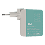 Buy GM 4 Port USB Travel Charger - 3264, 5 V Online at Best Price of Rs ...