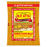 Buy DINESH FLOUR MILLS M.P. Atta - Sharbati Whole Wheat Fresh Flour ...