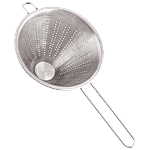 Buy Hazel Stainless Steel Rice Strainer/Colander With Handle - 20 cm ...