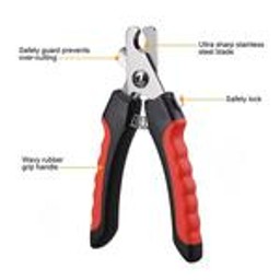 Buy First Pet Nail Cutter/Clipper - Stainless Steel Blade, Safety Lock ...