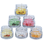 Buy VC Mini Jar Candles - Scented Hand Poured Candle, Superior Quality ...