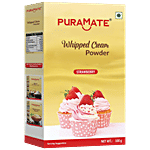 Buy Puramate Whipped Cream Powder- Strawberry, Adds Volume, Richness ...