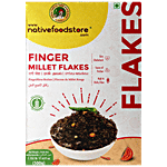 Buy Nativefoodstore Ragi/Finger Millet Flakes - Rich In Protein & Fibre ...