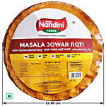 Buy SWAD NANDINI FOODS Kadak Masala Jowar Roti - 10 pcs Online at Best ...
