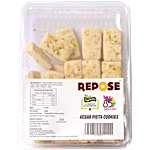 Buy Repose Kesar Pista Cookies - Made With Refined Wheat Flour, Crispy ...