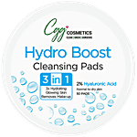 Buy CGG Cosmetics Hydro Boost Cleansing Pads With Hyaluronic Acid 3x ...