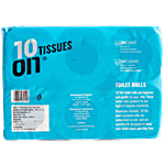 Buy 10on Tissues Toilet Rolls - 2 Ply Online at Best Price of Rs 250 ...