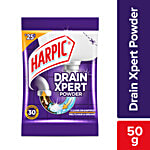 Buy Harpic Drain Xpert Drain Cleaning Powder - Removes Blockages In 30 ...