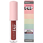 Buy SUGAR POP Matte Lip Colour - Long Lasting, Highly Pigmented, Smudge ...