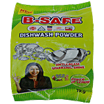 Buy B-SAFE Dish Wash Powder - Anti-Grease Sparkling Shine, Power Of ...