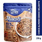 Buy Fit & Flex Baked Muesli - Choco Almond Cookie Delights, Extra ...