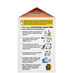 Buy AKSHAYAKALPA Organic Cow Milk - Pasteurized & Homogenized, Pure ...