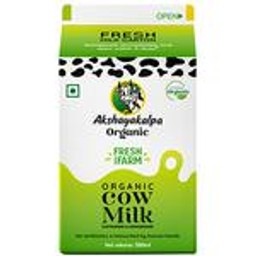 Buy AKSHAYAKALPA Organic Cow Milk - Pasteurized & Homogenized, Pure ...