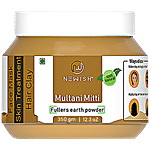 Buy Newish Fullers Earth Multani Mitti Powder - For Instant Bright Skin ...