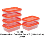 Buy Unica Flamante Rectangular Containers Set - Durable, Storage Boxes ...