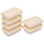 Buy Unica Flamante Rectangular Containers Set - Durable, Storage Boxes ...